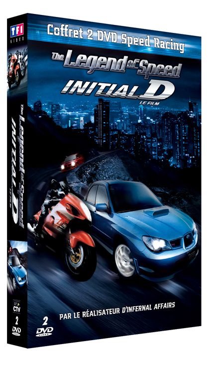 Coffret speed racing : the legend of speed + initial d - le film - pack ...