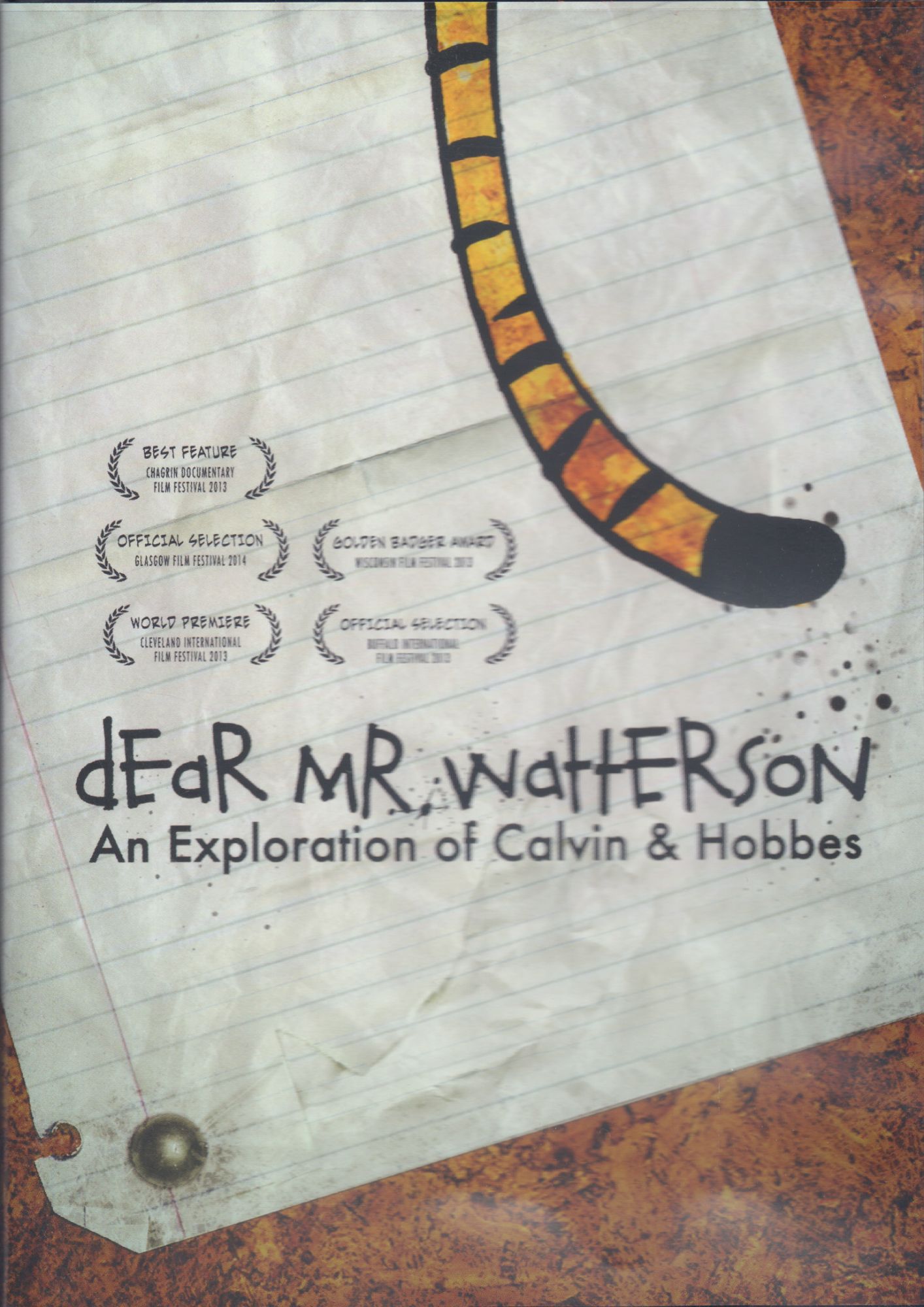 Dear mr. watterson - an exploration of calvin & hobbes : Louez ou ...
