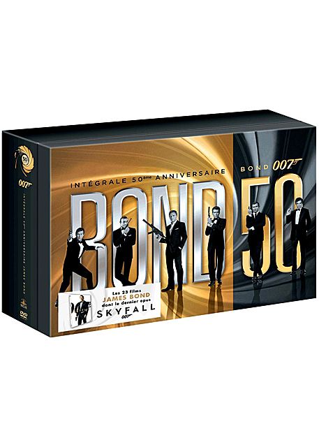 James bond 007 - bond 50 : intégrale 50ème anniversaire des 23 films ...